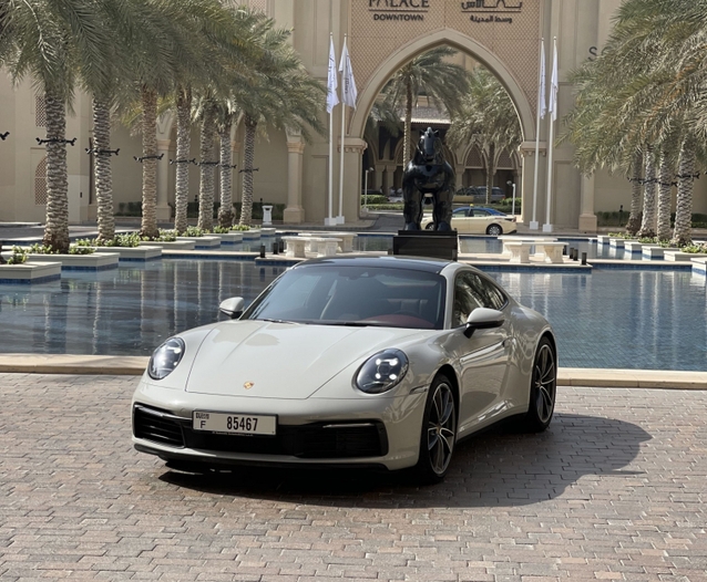 Rent Porsche Dubai | Hire 911 Carrera, Taycan, Panamera, Cayenne ...