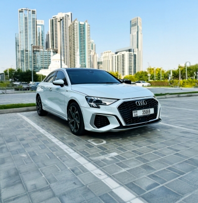 Rent Audi A3 2023 Car in Dubai at AED 225/day & AED 4999/month OCD-29679
