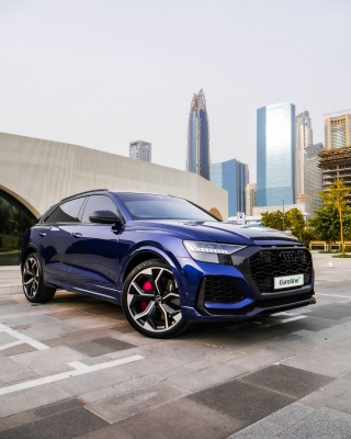 Rent Audi RS Q8 2022 Car in Dubai at AED 999/day & AED 6650/week OCD-11256