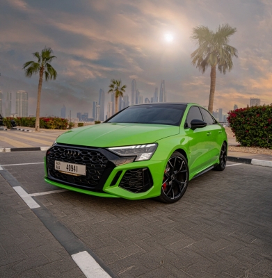 Rent Audi RS3 2024 Car in Dubai at AED 700/day & AED 13000/month OCD-29751
