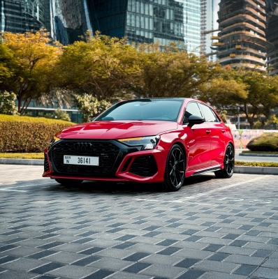 Rent Audi RS3 Sportback 2024 Car in Dubai at AED 650/day & AED 14500 ...