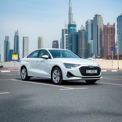 Rent Audi A3 2025 Car in Dubai at AED 350/day & AED 5999/month OCD-37962