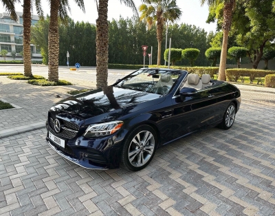 Rent Mercedes Benz C300 Convertible 2020 Car in Dubai at AED 425/day ...