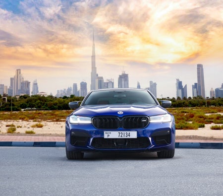 Rent BMW M5 Competition 2021 Car in Dubai at AED 1300/day & AED 33000 ...