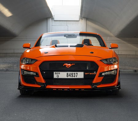 Rent Ford Mustang Ecoboost Convertible Shelby Body Kit Dubai AED 299 ...