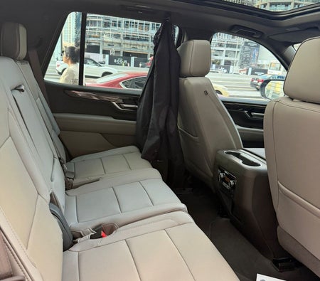 GMC Yukon 2026 car rental price list in Dubai, UAE
