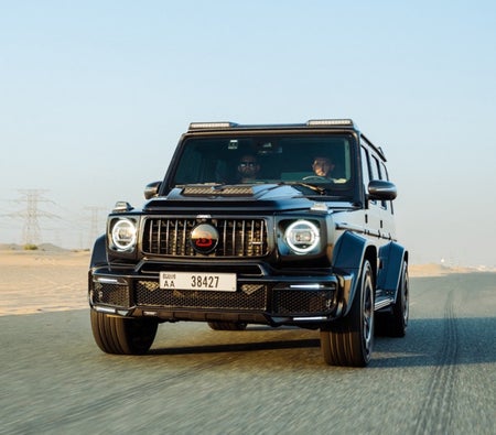 Mercedes Benz G63 AMG Brabus Kit car rental price list in Dubai, UAE