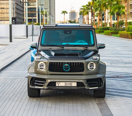 Mercedes Benz G63 AMG Mansory car rental price list in Dubai, UAE