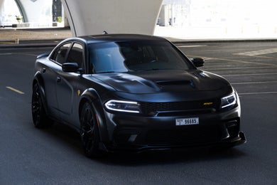 Dodge Charger Hellcat Widebody Kit V8 car rental price list in , Dubai, UAE